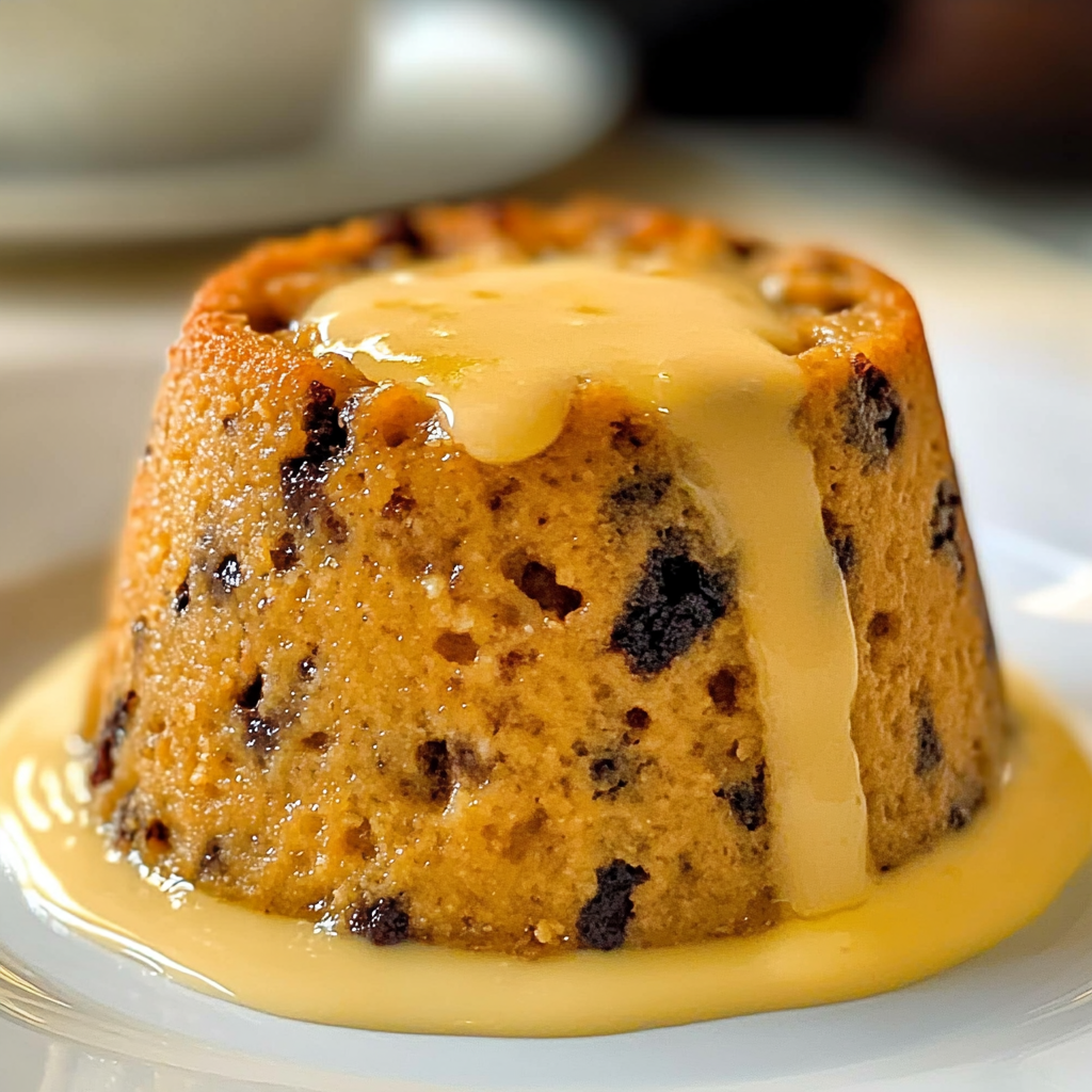 Traditional Spotted Dick Recipe: A Classic British Steamed Pudding with Custard