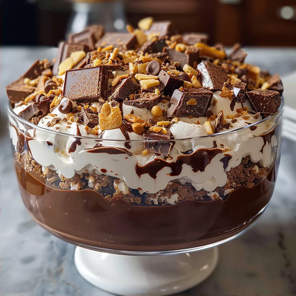 Chocolate Toffee Trifle That Steals the Show