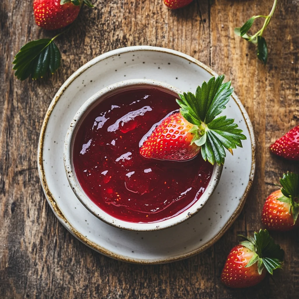 Easy Homemade Strawberry Jam — Just 4 Ingredients, No Pectin