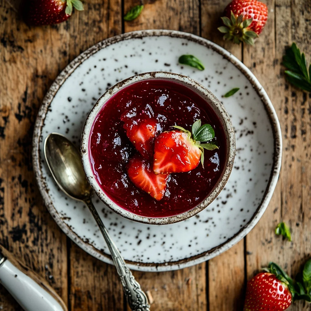 Easy Homemade Strawberry Jam — Just 4 Ingredients, No Pectin
