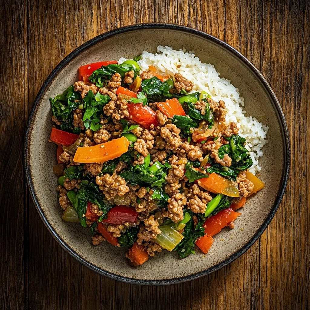 30 Minute Ground Turkey Stir Fry — Quick, Saucy, Weeknight Hero