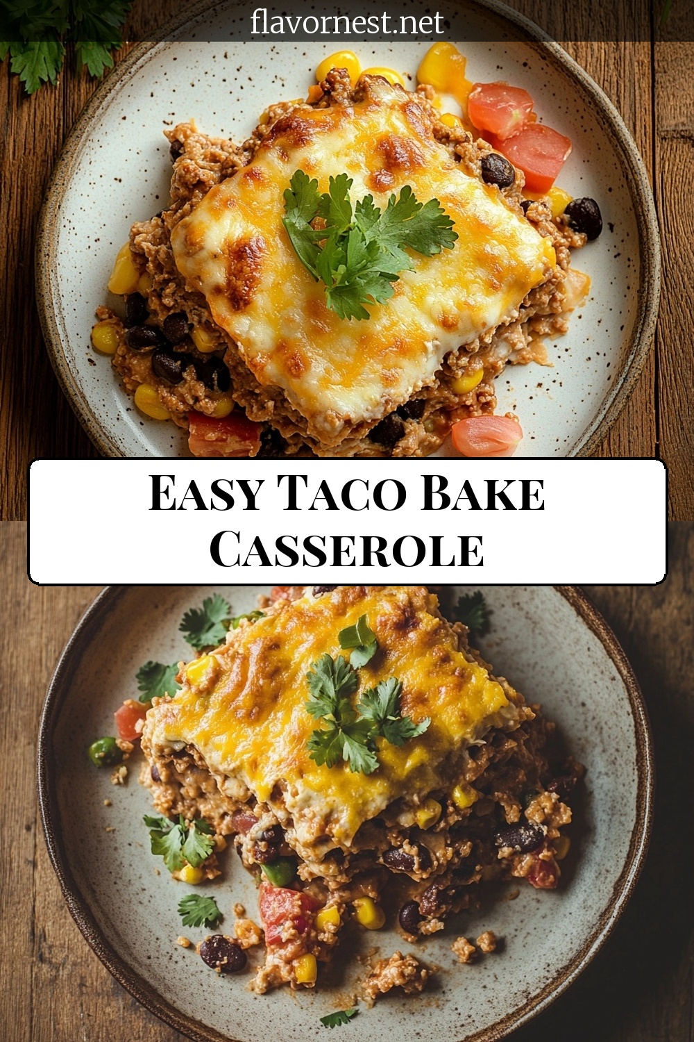 Easy Taco Bake Casserole — 30 Minutes, One Dish, Family Wins