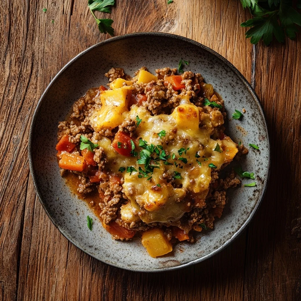 The Best Hobo Casserole Ground Beef Recipe – Easy, Cheesy, 45 Minutes